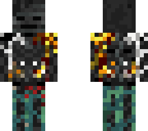 seasoned whither skeleton traveler | Minecraft Skin