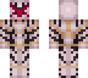White Dino Ranger | Minecraft Skin