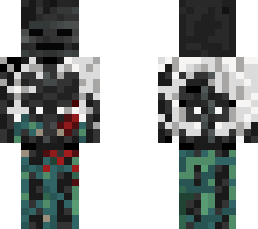 wither nether traveler (only ghast skin cape edition) | Minecraft Skin