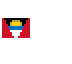 Antigua and Barbuda Flag | Minecraft Skin