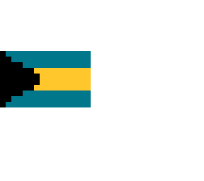 Bahamas Flag | Minecraft Skin