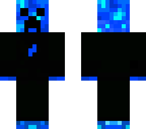blue creeper | Minecraft Skins