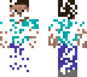 Broken steve | Minecraft Skin