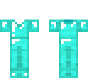 Headless diamond armour no helmet | Minecraft Skin