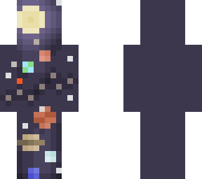 Milky Way // pixel art | Minecraft Skin