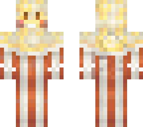 popcorn girl | Minecraft Skin