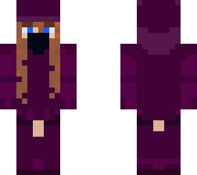 purple airsoft girly | Minecraft Skin