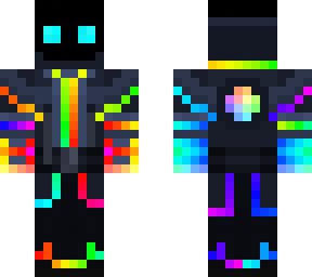 RGB Vulcan (Roblox Bedwars) | Minecraft Skin