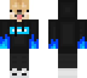 Blue firey dog skins NO 2 | Minecraft Skin