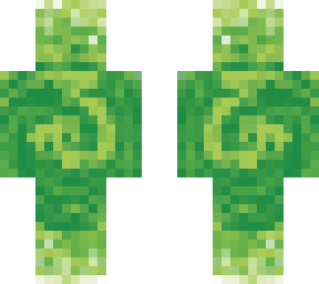 Green Swirl | Minecraft Skin