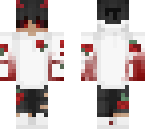 jrafa olhos e mangas | Minecraft Skin