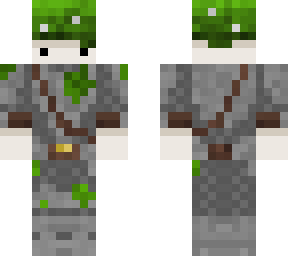 Moss Mushroom Knight V2 | Minecraft Skin