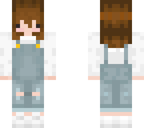 Overalls girl | Minecraft Skin