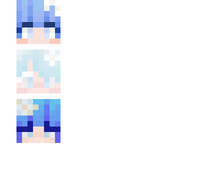 Polar Blue ~ pfp contest entry | Minecraft Skin