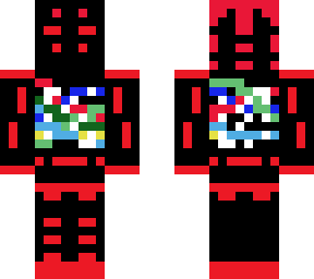 red robot | Minecraft Skins