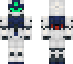 RGM-79SP GM Sniper II (White Dingo) | Minecraft Skin