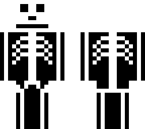 Skeleton Skin | Minecraft Skin