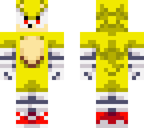 Super Sonic | Minecraft Skin
