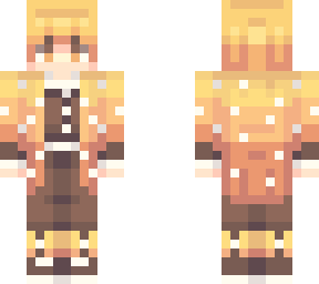 zenitsu - demon slayer | Minecraft Skin