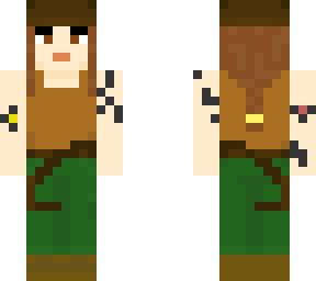 Archaeologist with hat | Minecraft Skin