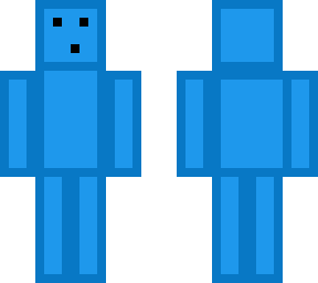 blue dude | Minecraft Skin