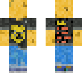 Grunge Sponge | Minecraft Skin