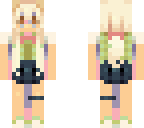 dog girl | Minecraft Skins