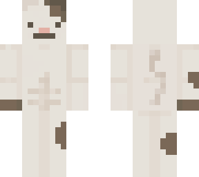 muscular beluga cat | Minecraft Skin