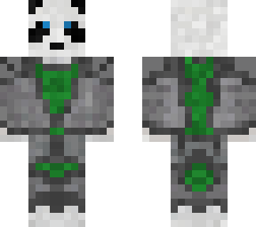 Panda warrior by thunderbot | Minecraft Skin