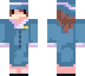 Stewardess hostess | Minecraft Skin