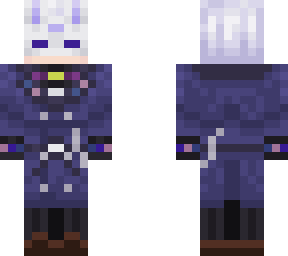 Winter Verdandi White Rabbit | Minecraft Skin