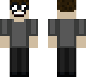 Zackson grey shirt | Minecraft Skin