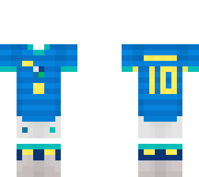 Brazil || Away Kit Copa America USA 2024 | Minecraft Skin