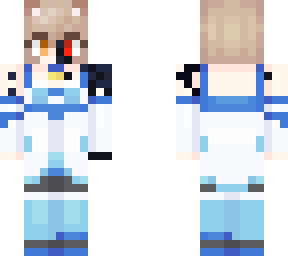 felix skin edited to look like robot | Minecraft Skin