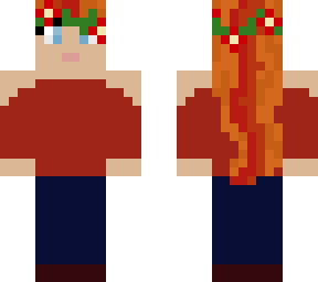 ginger girl | Minecraft Skins