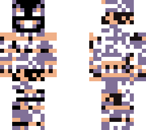 Missingno (non-symetrical) (now with a face!) | Minecraft Skin