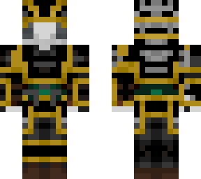 skeleton samurai bee | Minecraft Skin