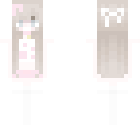 white bow update | Minecraft Skin