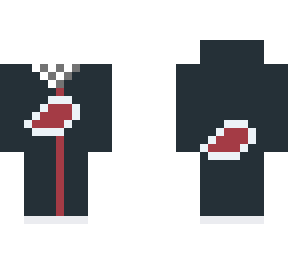 Akatsuki Garb /w chainmail vestments | Minecraft Skin
