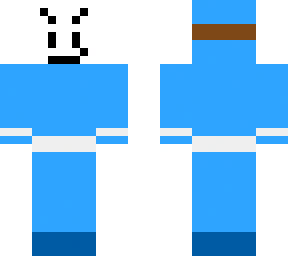 Blue Bandit | Minecraft Skin