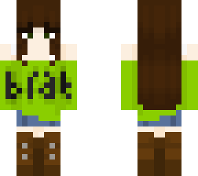 BRAT SUMMER | Minecraft Skin