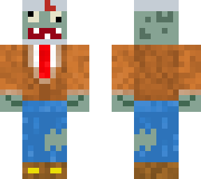 Buckethead Zombie | Minecraft Skin