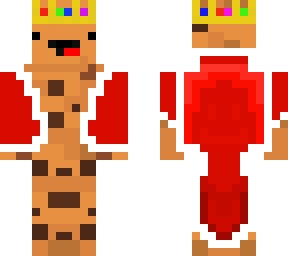 Cookie king revamped | Minecraft Skin