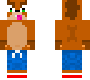 crash bandicoot | Minecraft Skins