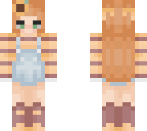Cute Bee Girl | Minecraft Skin