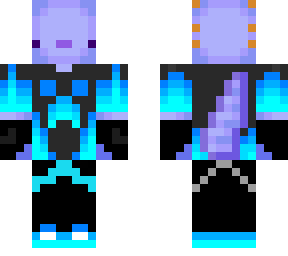 blue axolotl boy | Minecraft Skins