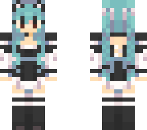 glory aqua | Minecraft Skin
