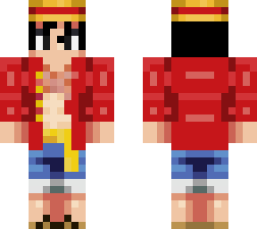 Luffy time skip | Minecraft Skin