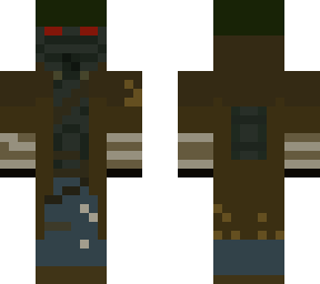 NCR Ranger combat armor | Minecraft Skin