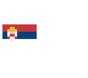 Serbia Flag | Minecraft Skin